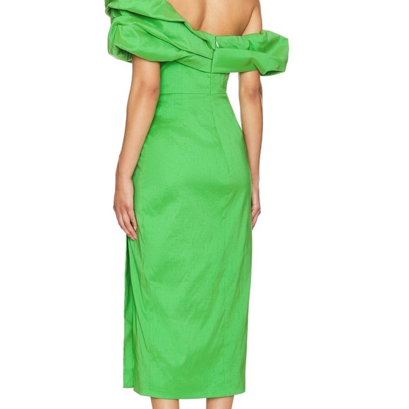 Rachel Gilbert | Dresses | Gia Dress Green Rachel Gilbert | Poshmark
